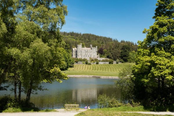 Castlewellan Castle Through The Trees – S Black Photo