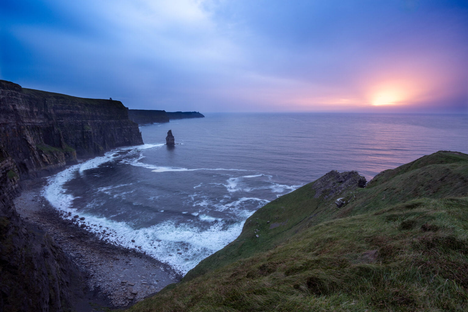 Cliffs of Moher Sunset